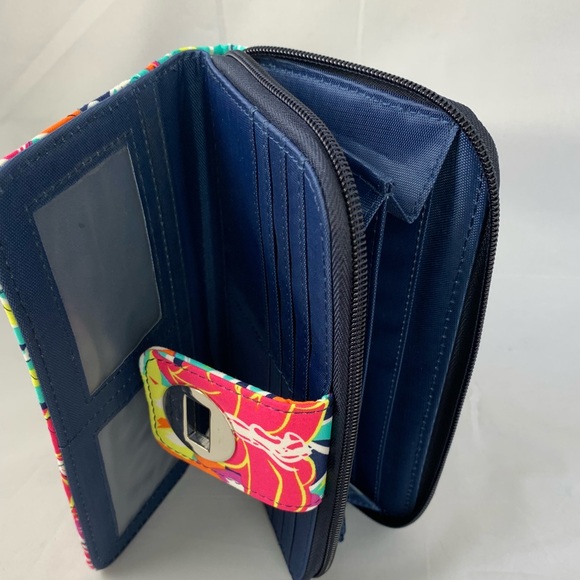 Bags | New Quilted Double Section Wallet With Twist Lock | Poshmark